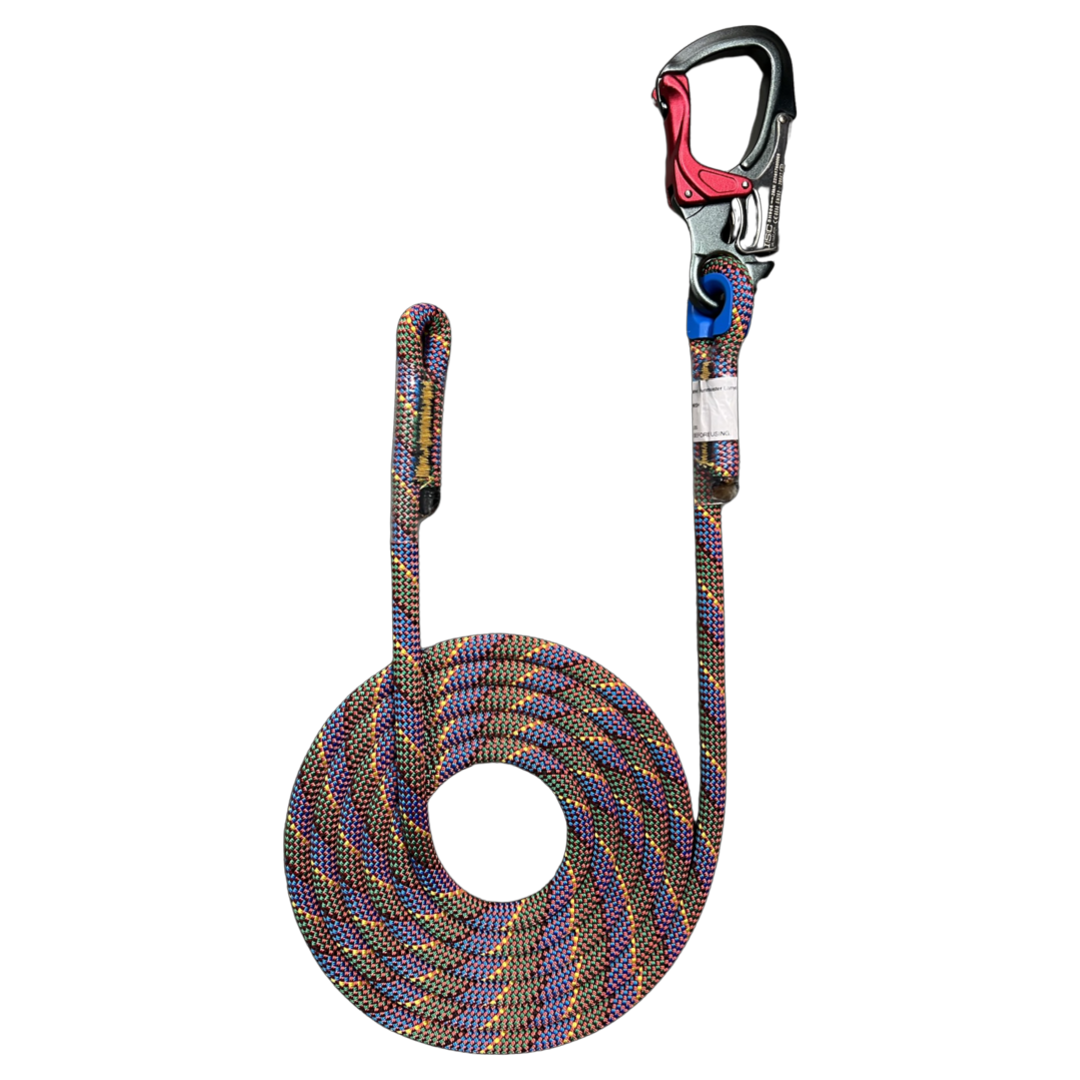 Kernmaster 11mm Sewn Lanyard W/ ISC Snap Hook